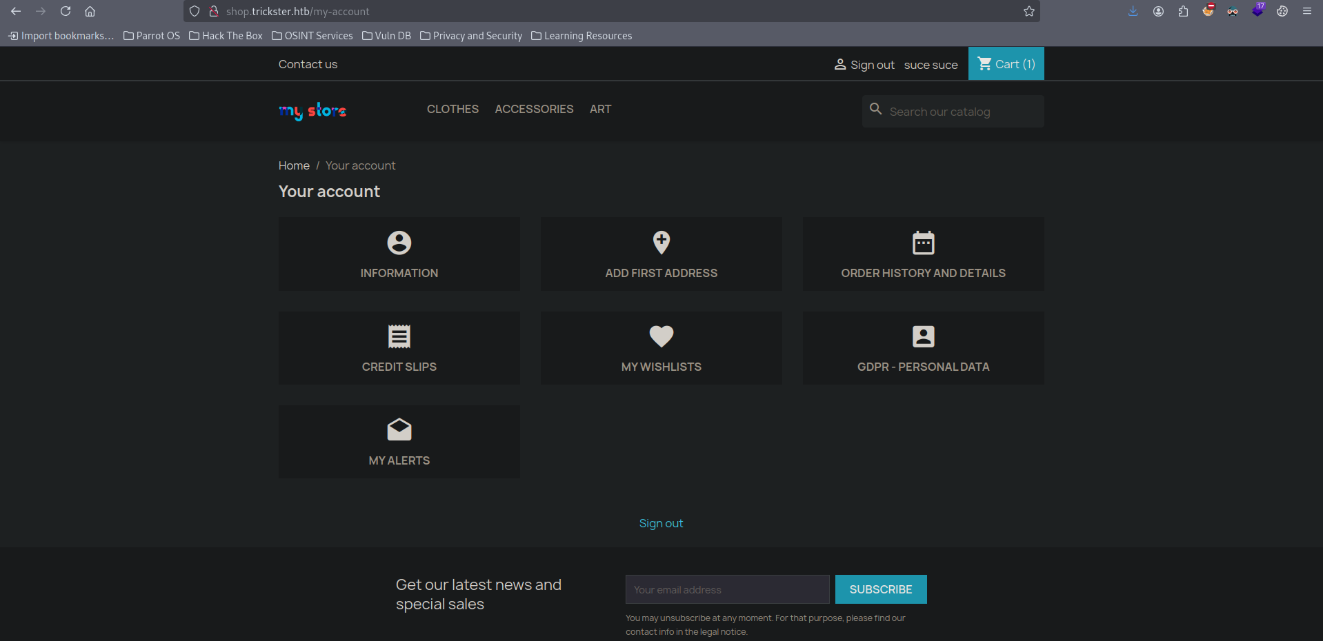HTB Trickster Writeup | Suce's Blog HTB Trickster Writeup | Suce's Blog